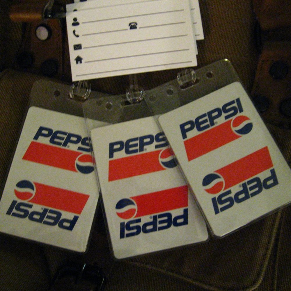 Pepsi Cola Luggage Tags Set (3) - Gem